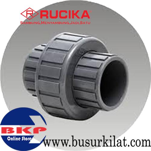 Jual WATER MOER PVC RUCIKA (AW) 1 1/4 INCH / UNION SOCKET / SAMBUNGAN ...