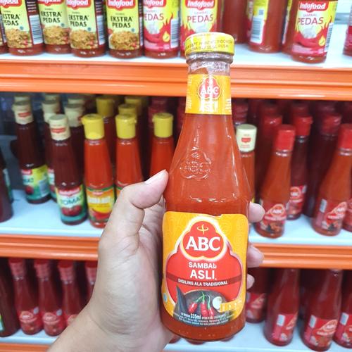Jual BTL 335ML ASLI - SAUS SAMBAL ABC SAOS SAMBAL ASLI / CHILI SAUCE ...
