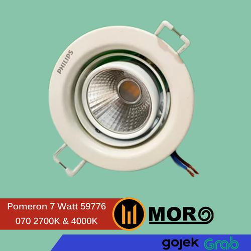 Jual DOWNLIGHT SPOT LED PHILIPS POMERON 7W RECESSED SPOT LIGHT - Kuning ...