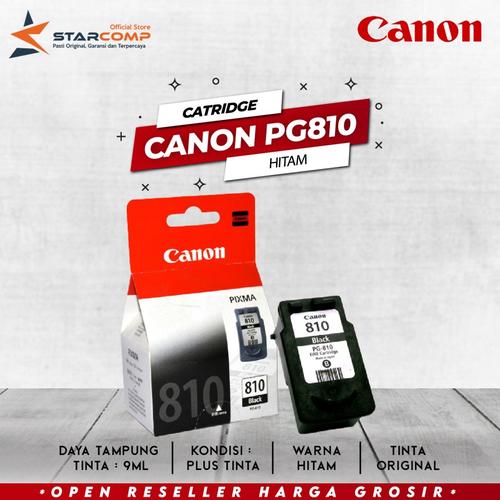 Jual Catridge Tinta Printer Canon PG 810 Hitam/Black CL 811 Warna/Color ...