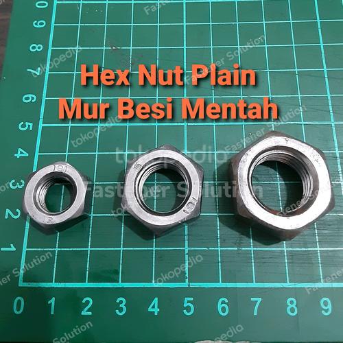 Jual Hex Nut / Mur M16 Besi Mentah - Kota Bekasi - Fastener Solution ...