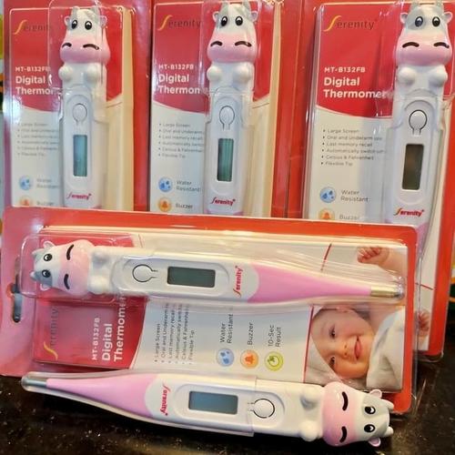 Jual Termometer Digital Anak / Thermometer Ketiak Motif Sapi Serenity ...