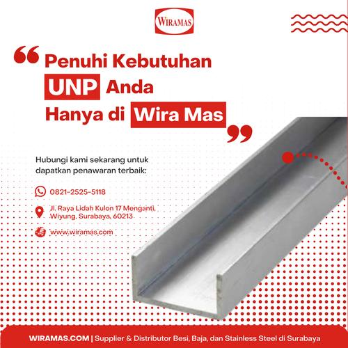 Jual Kanal UNP 250 x 90 x 9 mm - 6 Meter Surabaya - Kota Surabaya ...