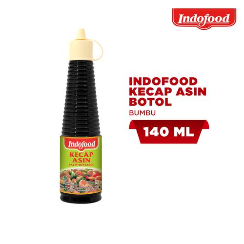 Jual Kecap Asin Indofood Botol 140 ml - - Indofood Official Store ...