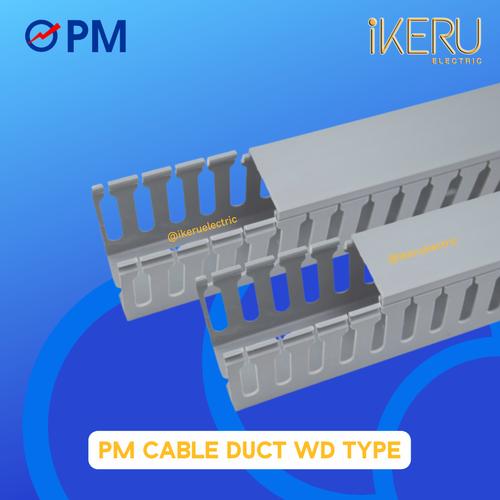 Jual PM KABEL DUCT / CABLE DUCT LUBANG ABU 32x45, 45x45, 33x65 - 32x45 ...