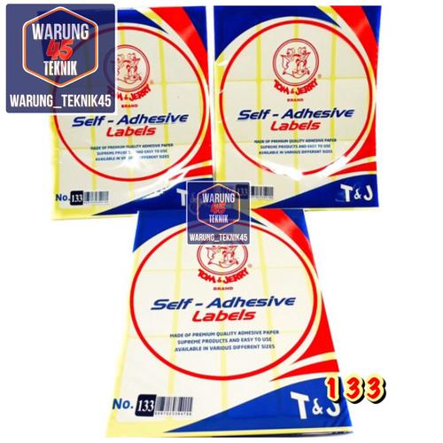 Jual LABEL STIKER KERTAS KOTAK TOM AND JERRY TNJ PUTIH - No.106 ...
