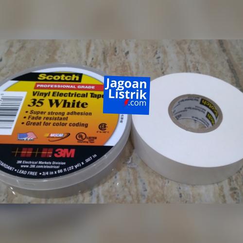 Jual 3M Isolasi Scotch 35 Vinyl Electrical Tape Merah Kuning Biru Hijau ...