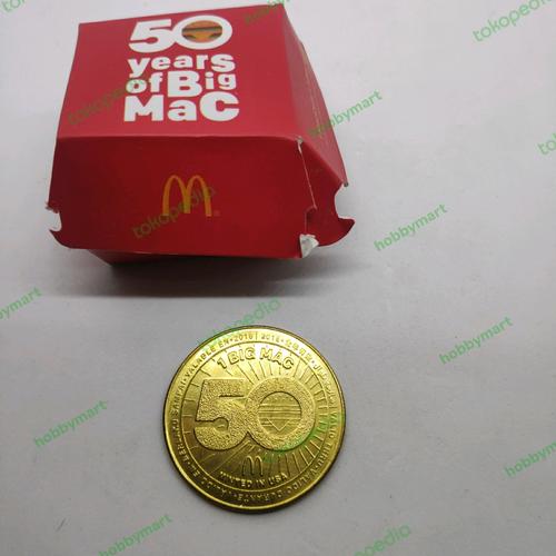 Jual 50 years of big mac coin with box - Kab. Malang - hobbymart ...