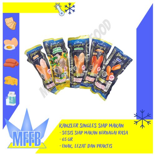 Jual Kanzler Sosis Singles Siap Makan 65gr (4 Varian Rasa dan Jenis ...