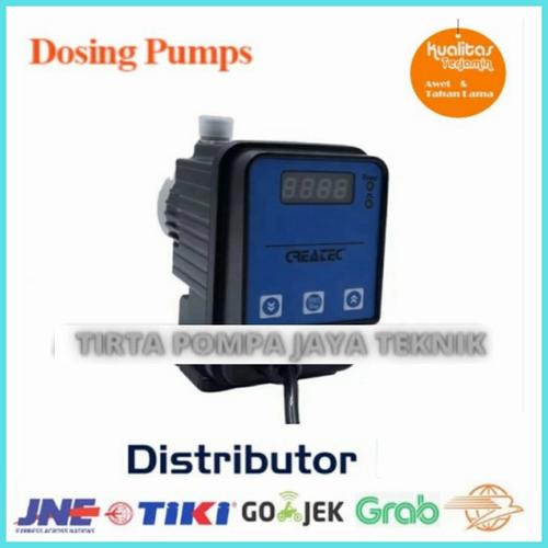 Jual Dosing Pump 6 LPH Pompa Dosing Createc E0506 Dosing Pump 5 bar 6L ...