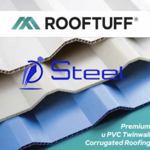 Jual Atap Rooftuff Putih / Biru Doff / Translucent | Atap UPVC 870 4M ...