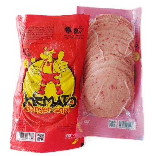 Jual Hemato Daging Sapi Burger 250g - Kab. Sleman - Wizfood Frozen Food ...
