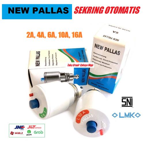 Jual Sekring Otomatis Sikring Otomatis New Pallas 2A 4A 6A 10A 16A - 2 ...