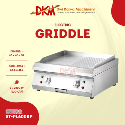 Jual GETRA ET PL600BP - COUNTER TOP ELECTRIC GRIDDLE - HALF GROOVED ...
