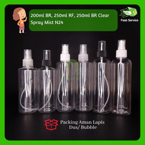 Jual BOTOL SPRAY 200ml PET BENING TEBAL BODY MIST PARFUM SANITIZER ...