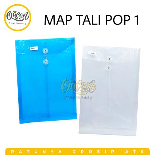 Jual MAP TALI POP 1 / MAP TALI PLASTIK / AMPLOP TALI PLASTIK - Kab ...