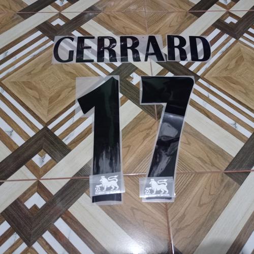 Jual Nameset STEVEN GERRARD 17 NEW REMAKE Murah Jersey Bola - Kab ...