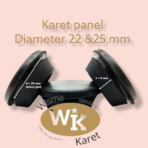 Jual karet panel / karet penutup lubang panel / tutup panel - 25 - Kota ...