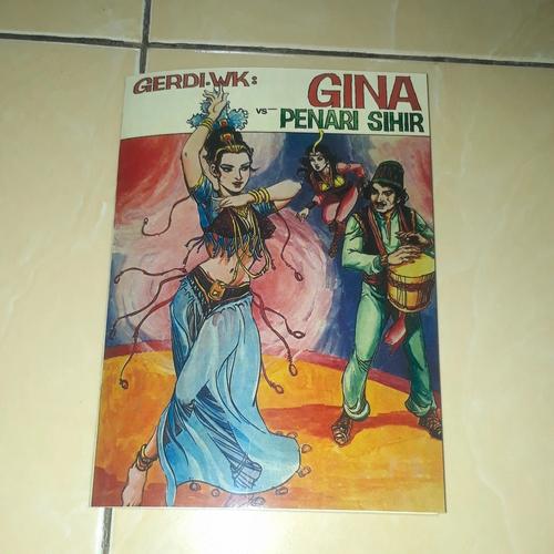 Jual Cergam jadul karya Gerdi WK : Gina VS Penari Sihir ( softcover ...