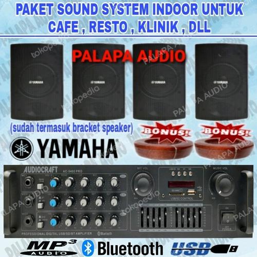 Jual PAKET SOUND SYSTEM INDOOR CAFE/RESTO YAMAHA 4 UNIT (LUXURY 2) - Jakarta Barat - PALAPA ...