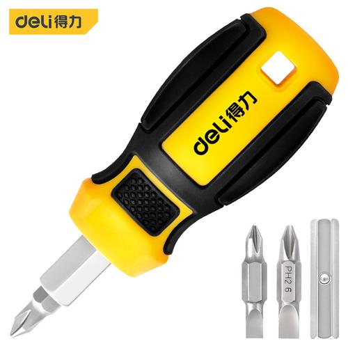 Promo Deli Obeng Kecil Set/ Mini Screwdriver Set Obeng Mini Dua Sisi ...