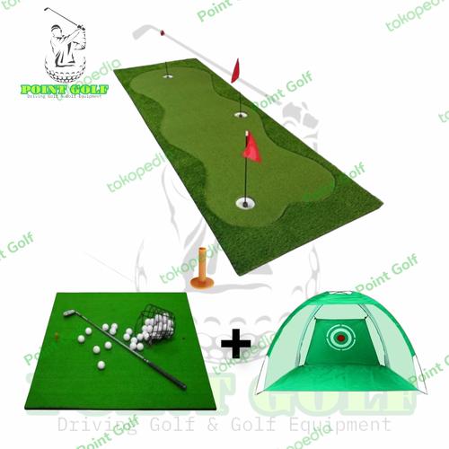 Promo Paket Combo Lapangan Mini Golf + Driving Golf + Jaring Net Target ...