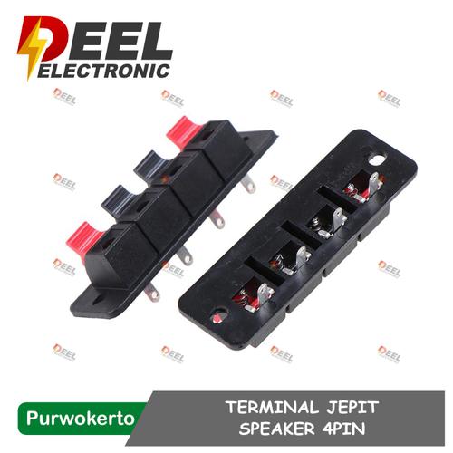 Jual TERMINAL JEPIT SPEAKER 4 PIN TERMINAL SPEAKER KABEL POWER BOX ...