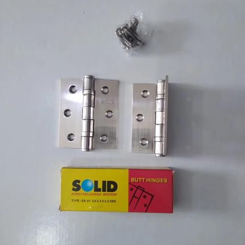 Jual Engsel SOLID EK 02/EK 01/Engsel pintu 4 Inch/Engsel jendela 3 Inch ...