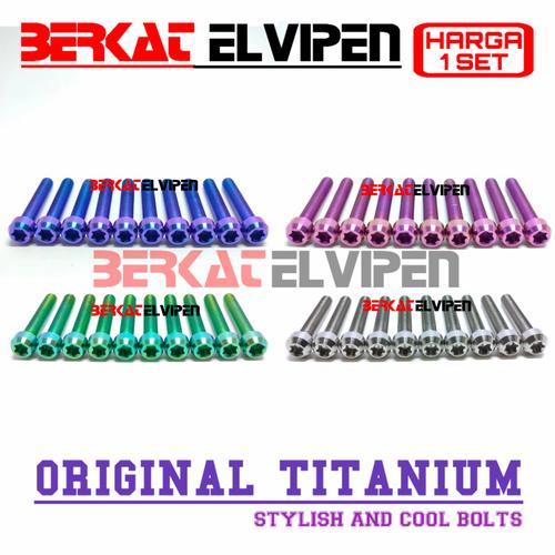Jual Baut Titanium Set Bak Cvt Nmax New 2020 Up Aerox Old New ...