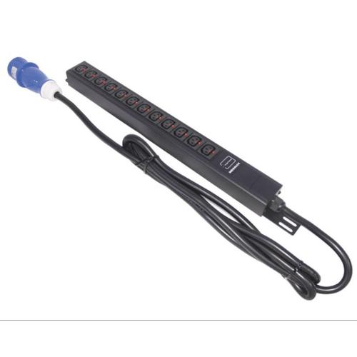 Jual PDU12G/E-32L PDU 12 Outlet With Head Plug 3pin 2P+E 32A INDORACK ...