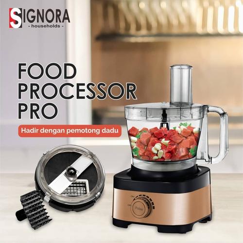 Promo SIGNORA - Food Processor Pro 800 Watt Kapasitas 35 Liter + Hadiah ...