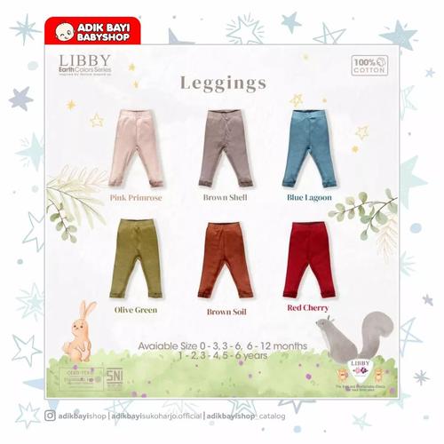 Jual Lejing Libby Polos Warna New Colors Libby Legging Cotton Baby Leging - Greentea, 3-6 Bulan ...