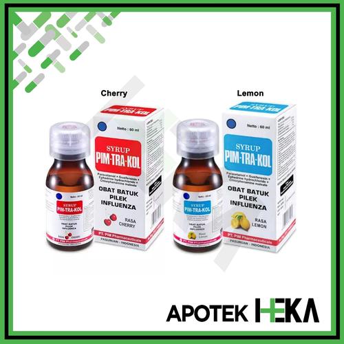 Jual Pimtrakol Syrup 60 ml - Sirup Obat Batuk Pilek Influenza - Cherry ...