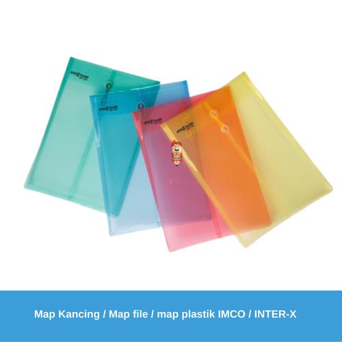 Promo Map Kancing / Map file / map plastik IMCO / INTER-X - Kuning ...