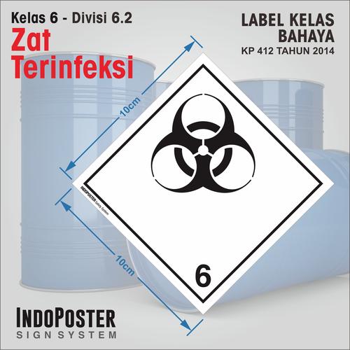 Jual Stiker IATA B3 HAZMAT Material Bahaya Dangerous Goods - Zat ...