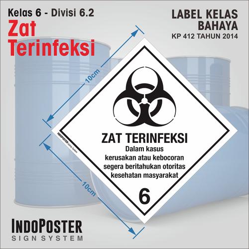 Jual Stiker IATA B3 HAZMAT Material Bahaya Dangerous Goods - Zat ...