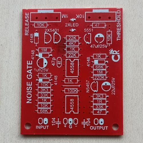 Jual pcb kit noise gate anti feedback feed back sound system mixer ...