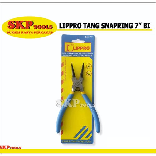 Jual LIPPRO TANG SNAPRING 7'' BI ( TANG BENGKOK TUTUP BENT INTERNAL ...