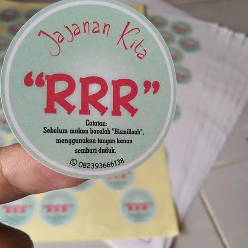 Jual Stiker label kemasan dan produk - Kota Makassar - Percetakan ...
