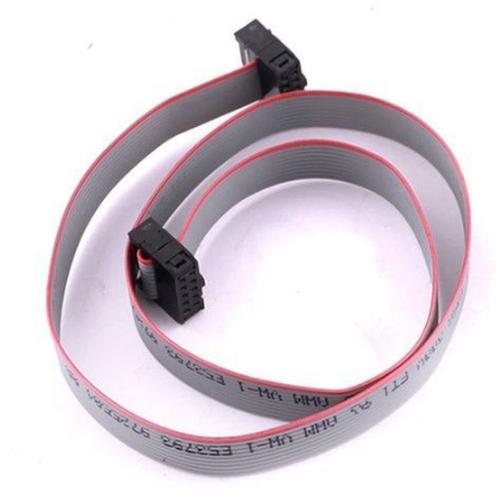 Jual Kabel Flat Socket IDC 10 Pin Header Female 2x5 10P - 20 cm - Kota ...