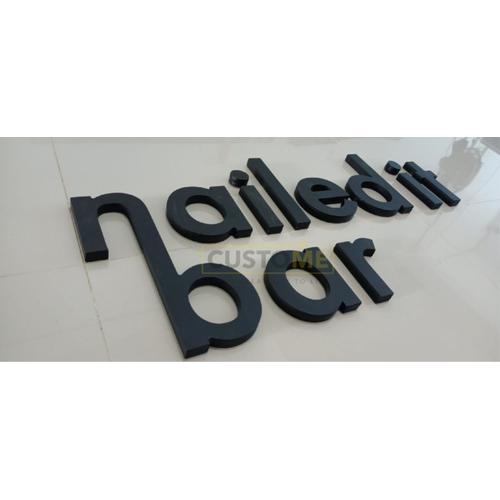 Jual CUSTOM LOGO SIGNAGE HURUF LETTER TIMBUL PVC OUTDOOR - Kota Medan ...