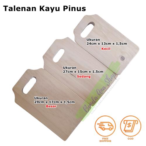Promo Talenan Kayu Pinus Ukuran Besar / Sedang / Kecil Media Lukis Ukir ...