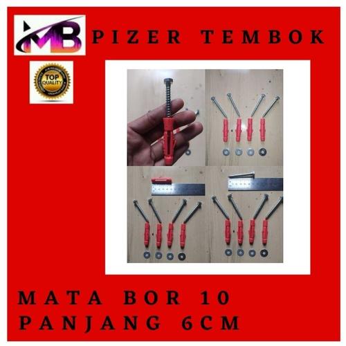 Jual nb north bayou piser pizer baut tembok original kunci 10 6cm 4 set ...