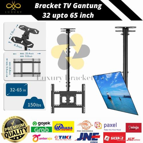 Jual Bracket TV Ceiling gantung plafon 32-65 inch - Jakarta Timur ...