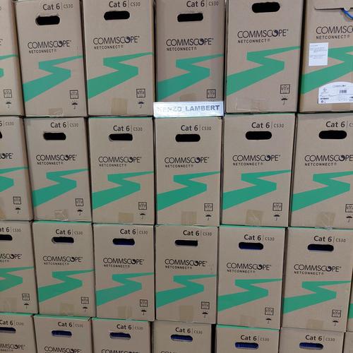 Jual kabel LAN UTP COMMSCOPE cat 6 BIRU @305meter / commscope - Jakarta ...