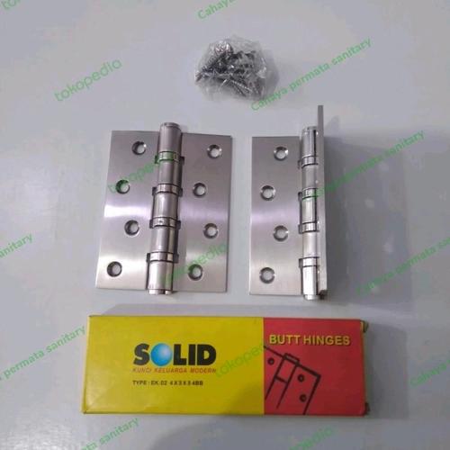 Jual Engsel SOLID EK 02/EK 01/Engsel pintu 4 Inch/Engsel jendela 3 Inch ...