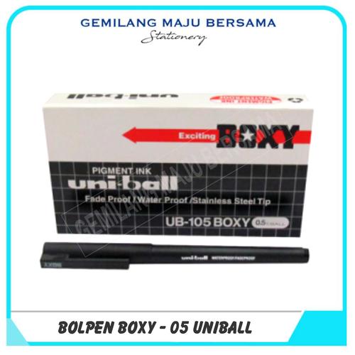 Jual Bolpoin Bolpen Jel Pen Gel Pen Boxy Uniball 05 - Kota Surabaya ...