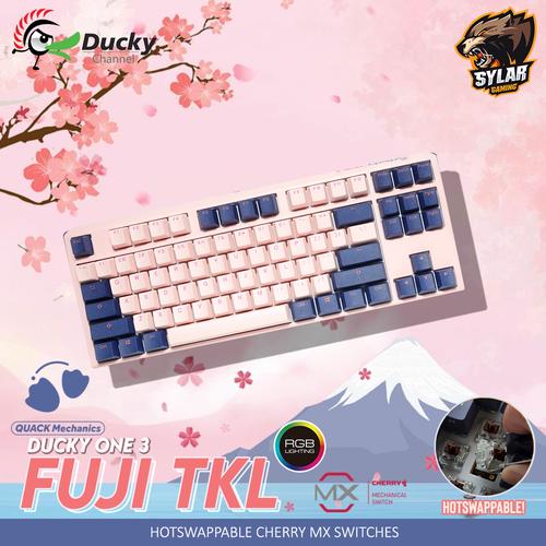 Jual Ducky One 3 Fuji TKL Hotswapp Mechanical Gaming Keyboard - Silver ...