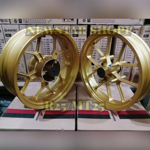 Jual velg Rossi R25 MT25 tri disc new cobra tapak lebar 350-17 550-17 ...