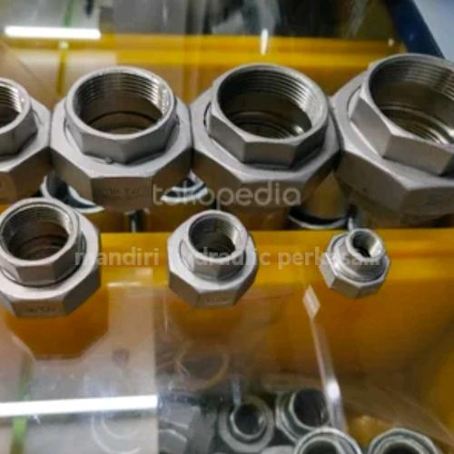 Jual water mur union stainless SS 304 UK 1" inch - Jakarta Barat ...